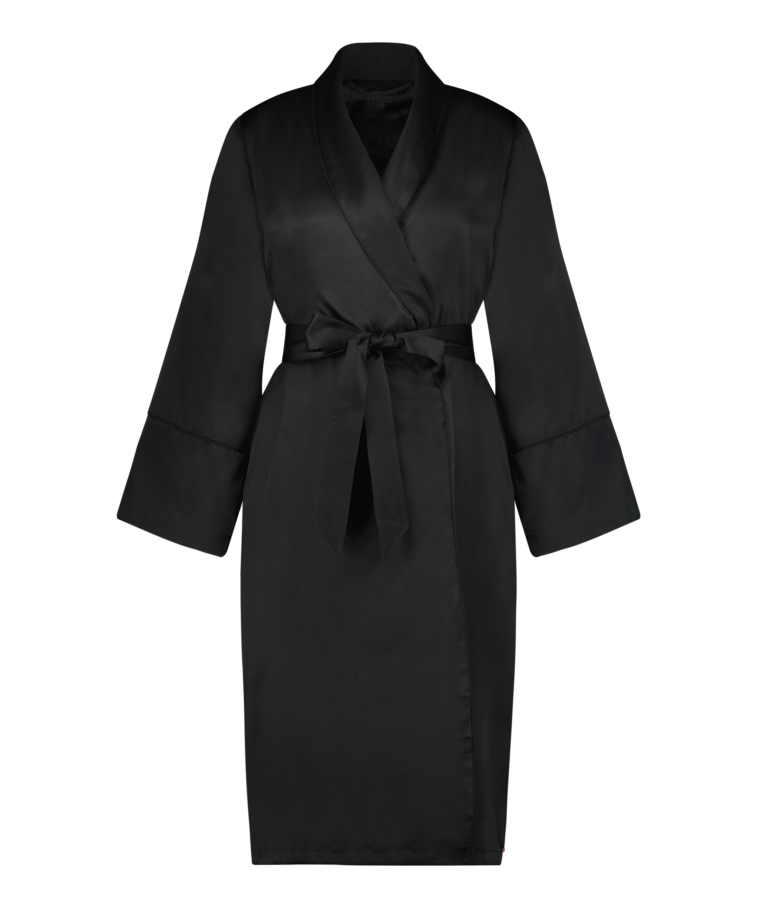 Satin Fleece Bathrobe - Robes - Hunkemöller