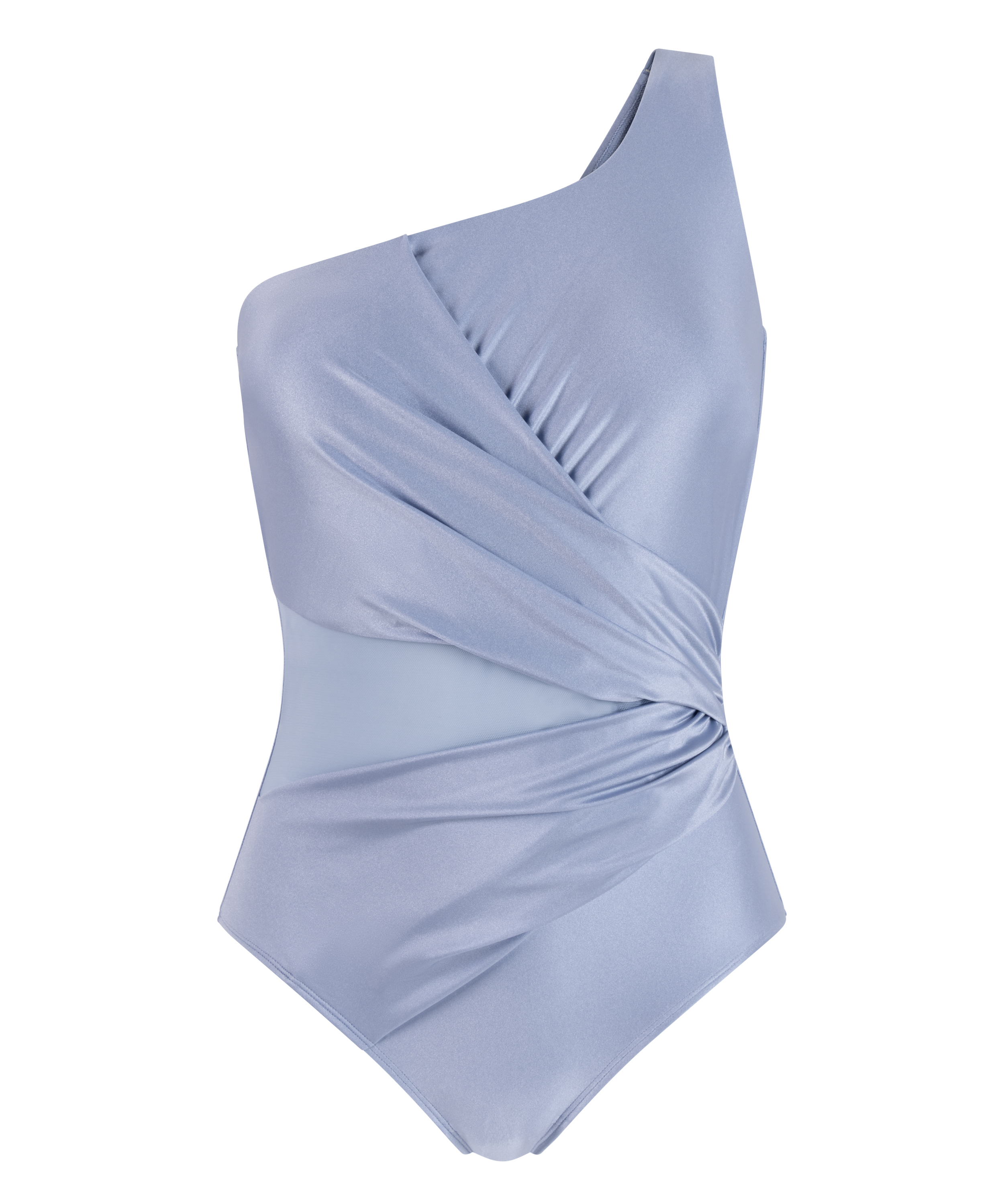 Shaping Shell Mesh Swimsuit - One-piece swimsuit - Hunkemöller