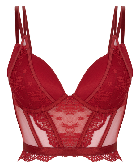 Coco Padded Underwired Longline Push-Up Bra - Wäsche - Hunkemöller