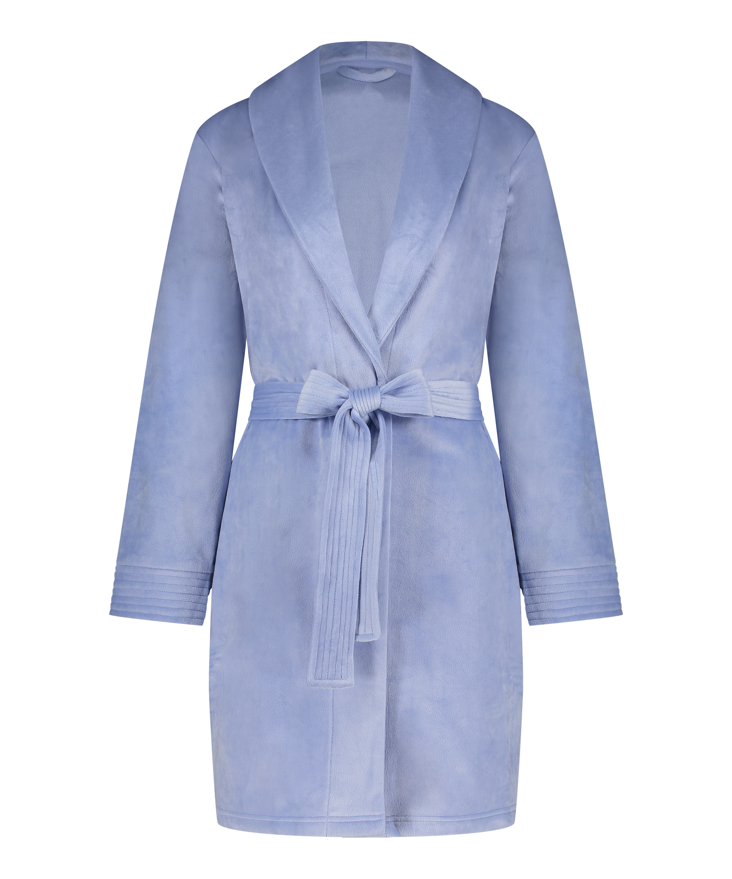 Velours short bathrobe for €42.99 - Robes - Hunkemöller