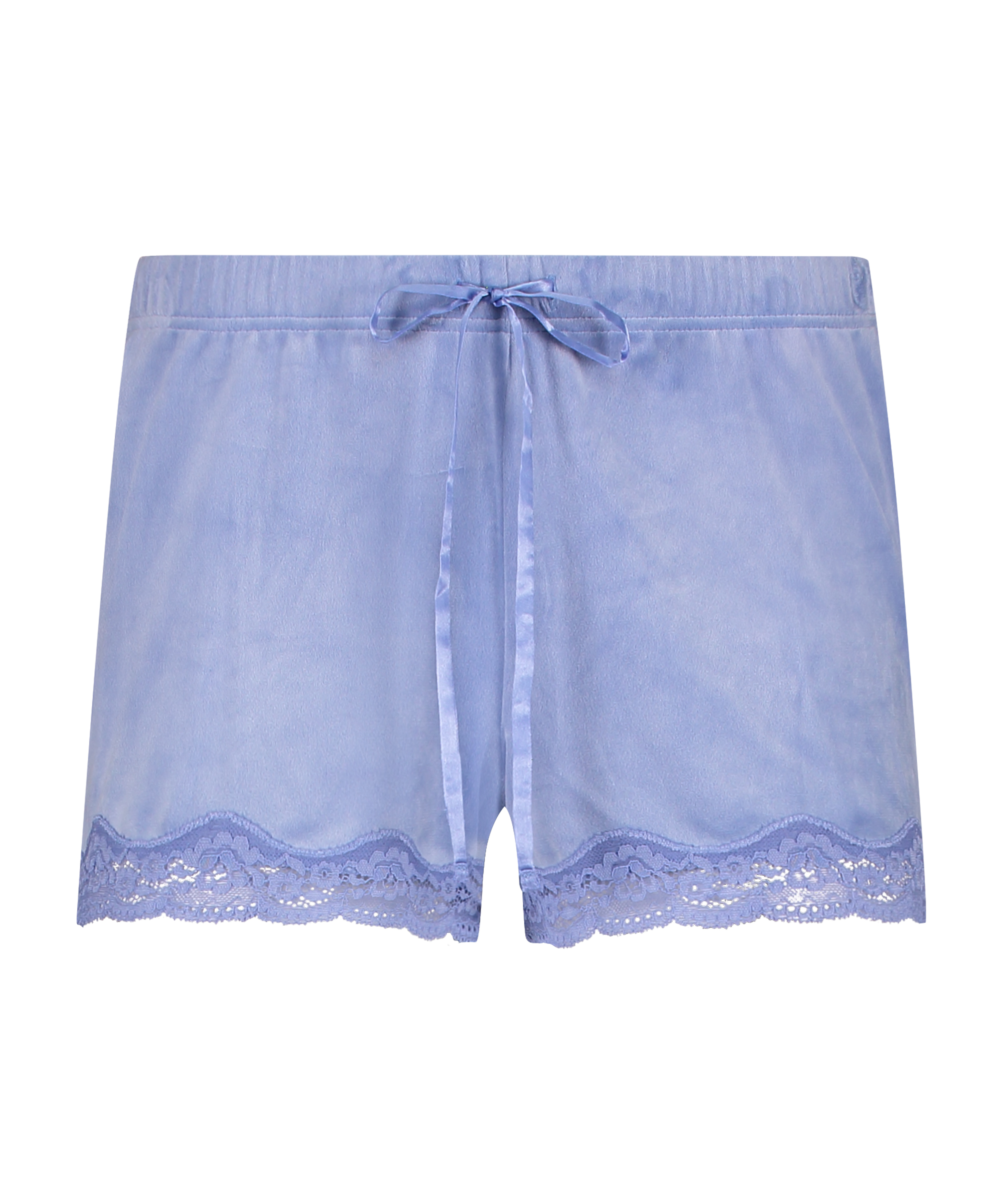 Velvet lace shorts for €24.99 - Pajama Pants - Hunkemöller