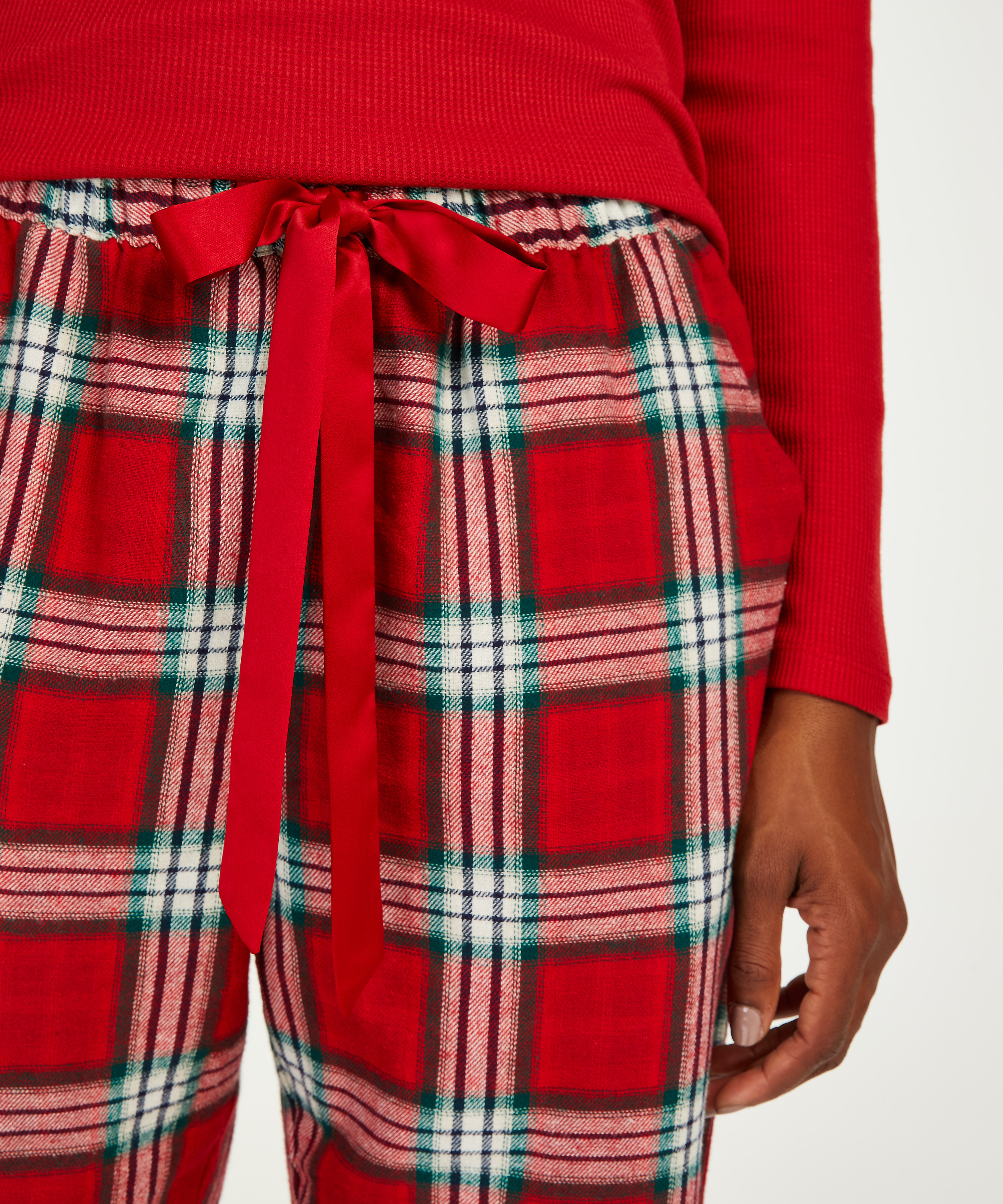 Tall Twill Check pyjama pants for €24.99 - Pajama Pants - Hunkemöller