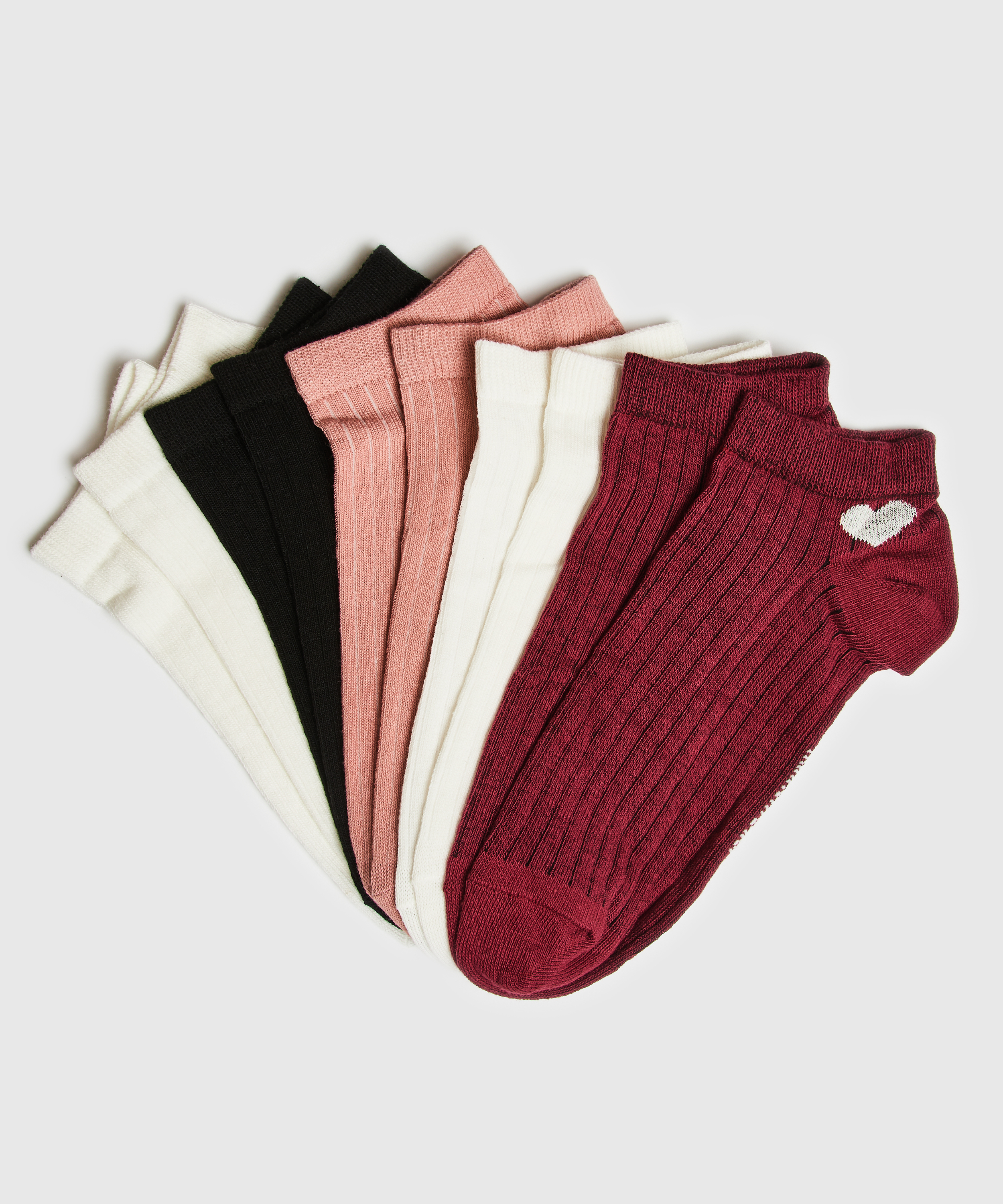 5 Pairs Trainer Liner Socks for €9.99 - All Accessories - Hunkemöller