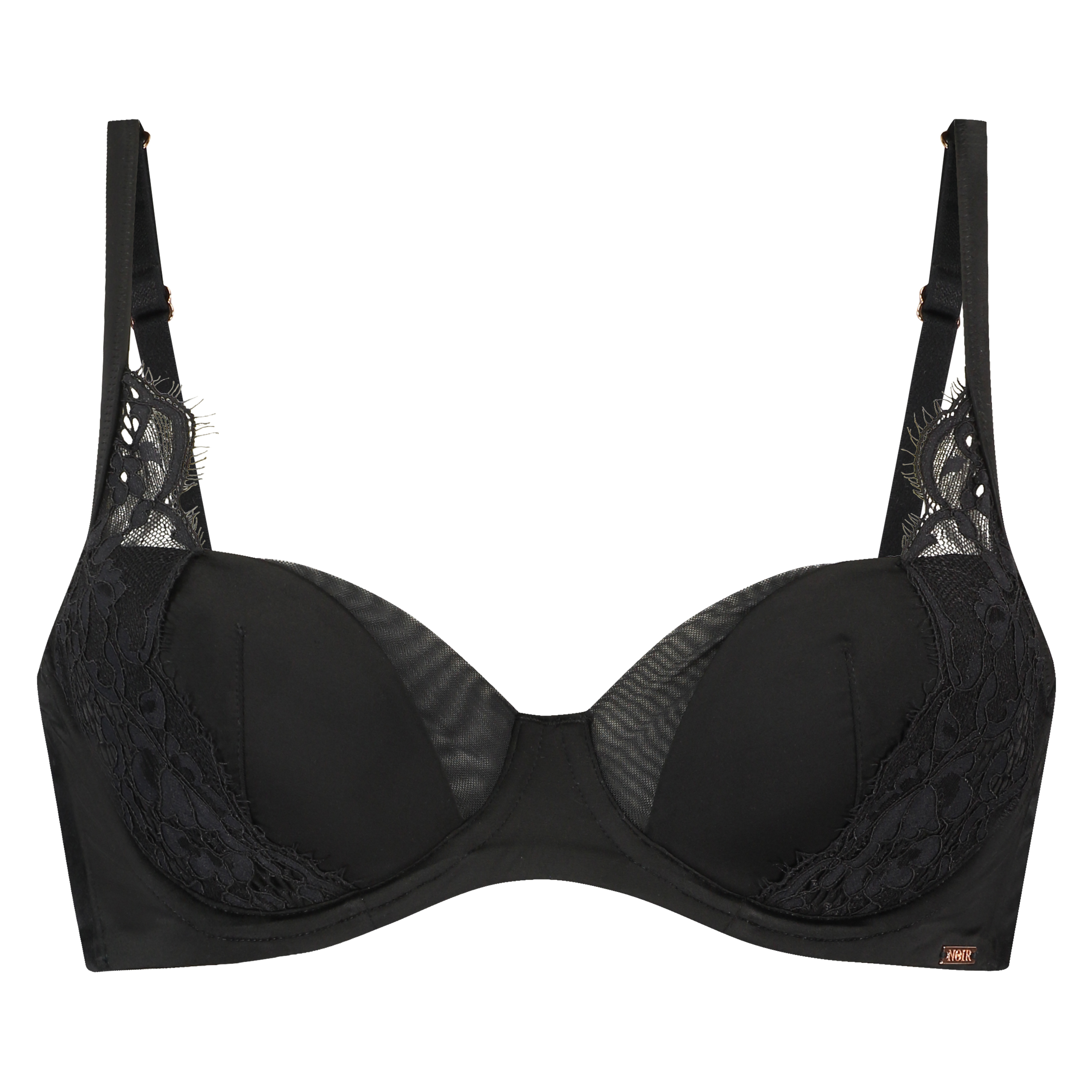 Genevieve padded half-cup underwired bra for €39.99 - DD+ Bras ...