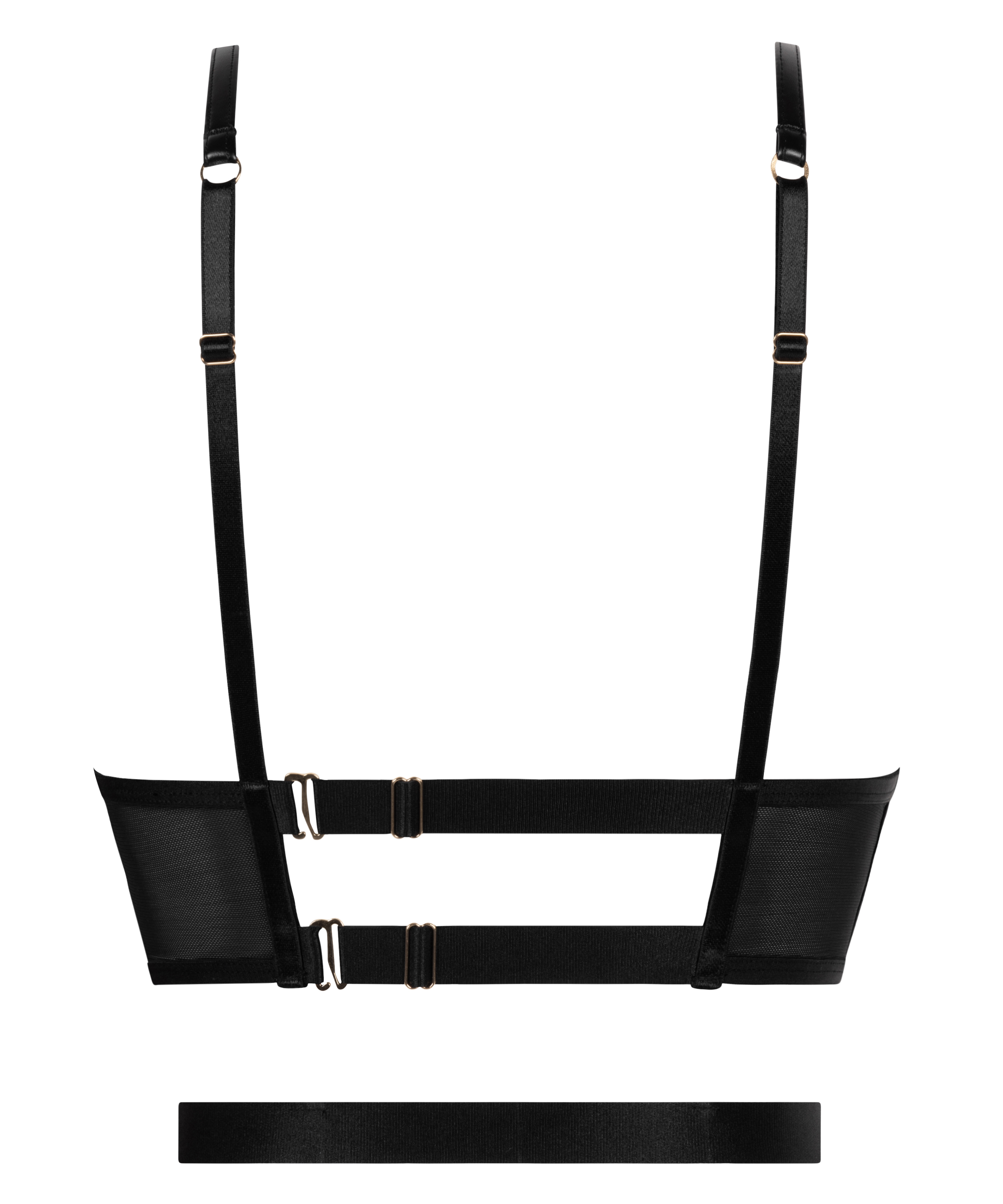 Nadia Padded Underwired Longline Push-Up Bra - Push-up Bras - Hunkemöller