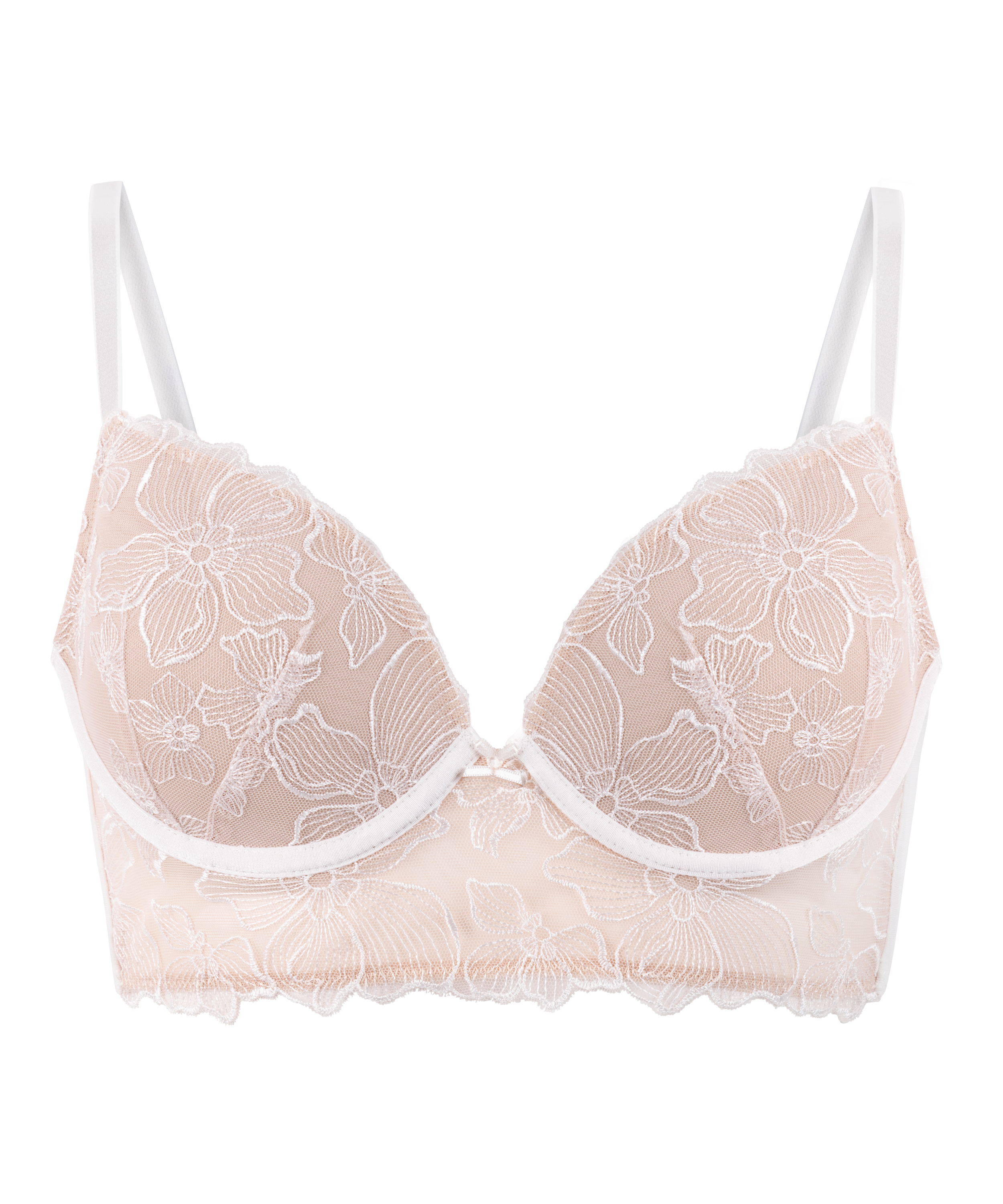 Lauren Padded Underwired Longline Bra - Padded bras - Hunkemöller